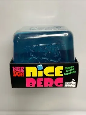 Toys | Needoh Nice Berg Super Solid Squish Blue | Poshmark